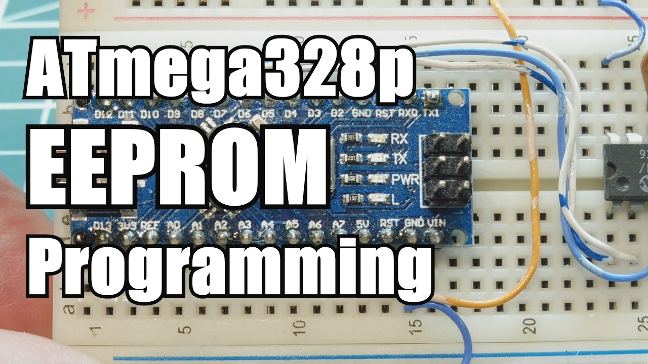 Programación EEPROM ATmega328p para Arduino Nano - 4youmaker